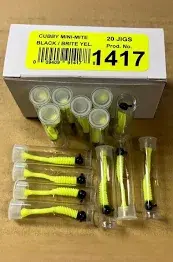 CUBBY FISHING 1417 CUBBY MINI-MITE BLACK/YELLOW 1/32oz - All Seasons ...