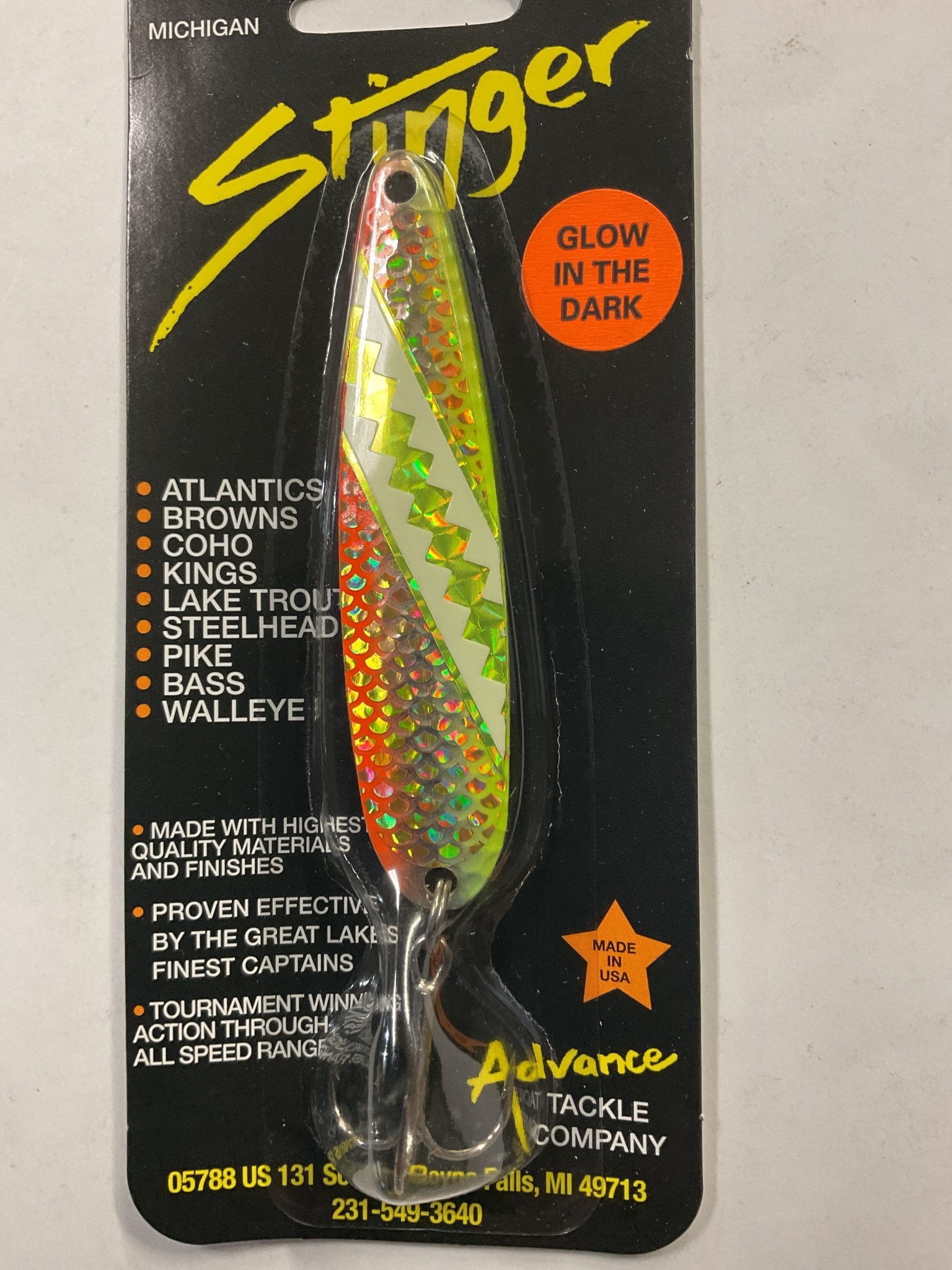 Gibbs-Delta Tackle (SH348) MICHIGAN STINGER - STINGER - DREAMSICLE ...