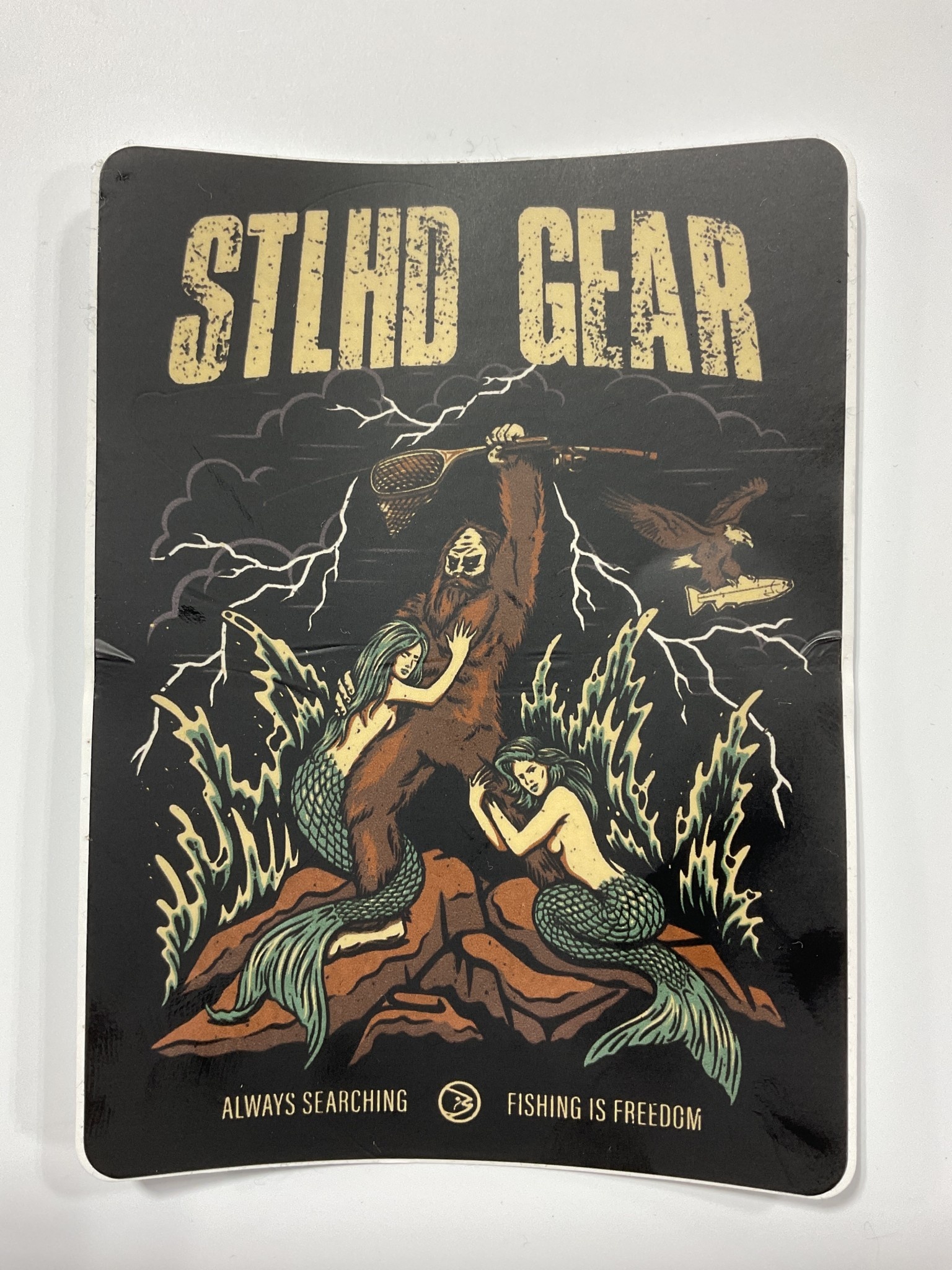 STLHD KING OF THE MOUNTAIN STICKER 1740 - All Seasons Sports, Inc