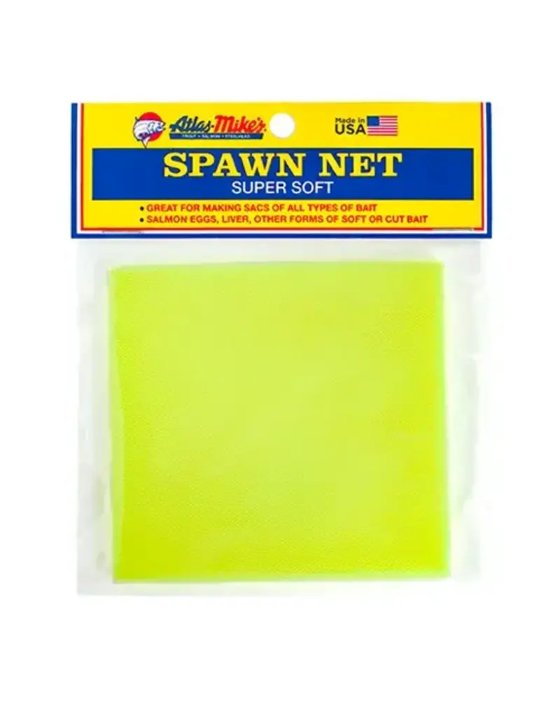 Atlas Mikes Spawn Netting 3x3 Chartruse - All Seasons Sports