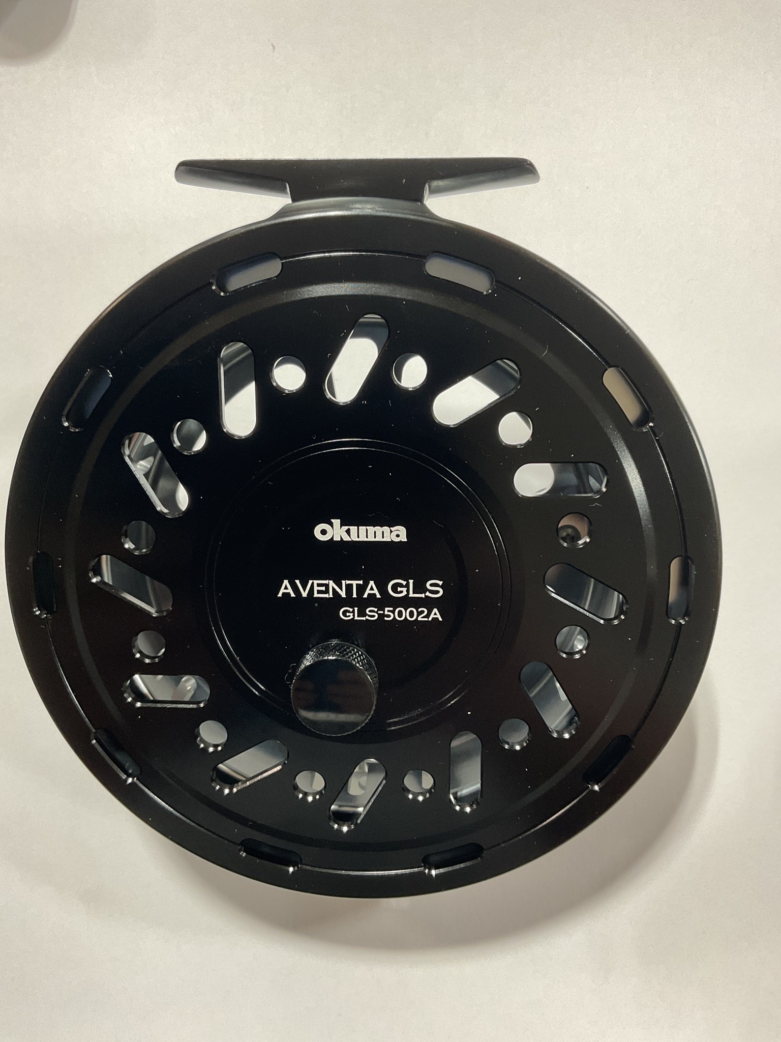 OKUMA AVENTA 5" CENTERPIN FLOAT REEL GUN SMOKE - All Seasons Sports, Inc