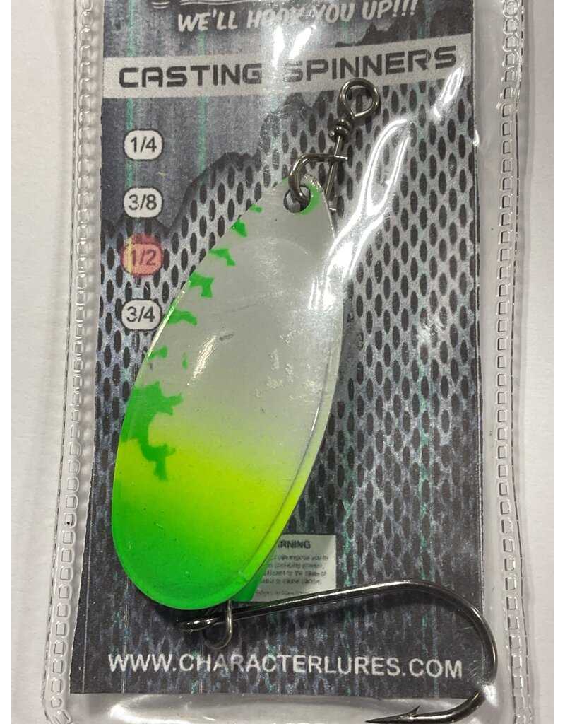 (CL-SP5-020) CHARACTER LURES CASTING SPINNERS 1/2OZ THE GRINCH - All ...