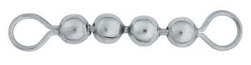 Bead Chain Bead Swivel 6 Ball 75LB (4pack) - All Seasons Sports, Inc