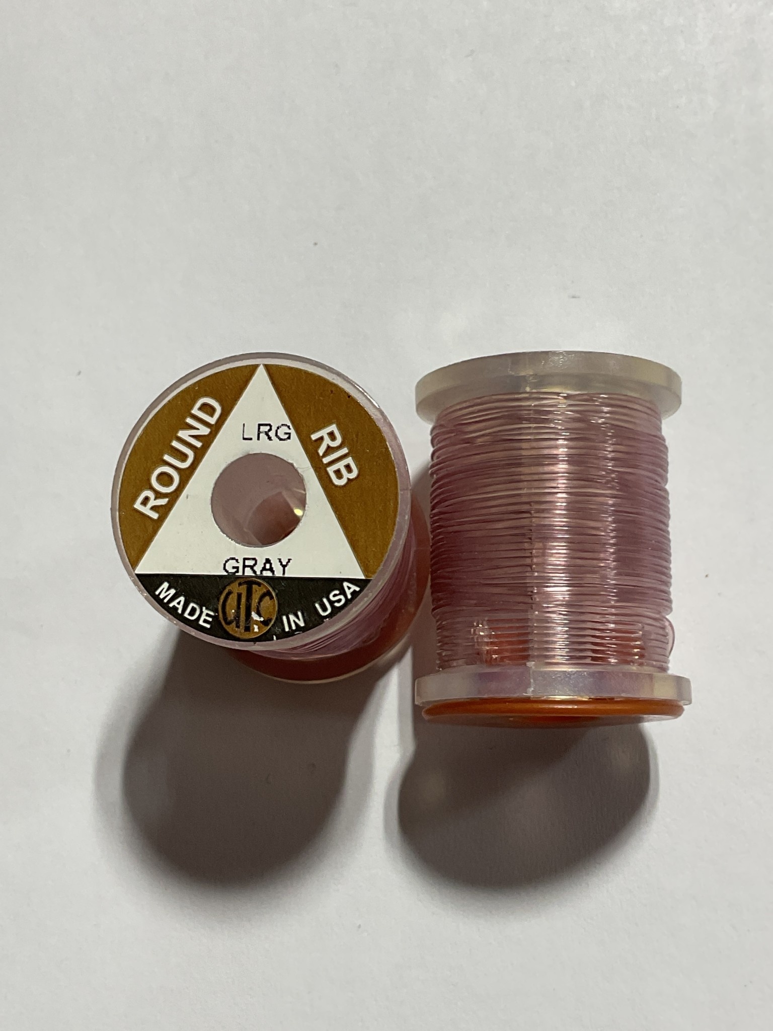 (VOL030) VINYL ROUND RIB, LARGE GRAY - All Seasons Sports, Inc