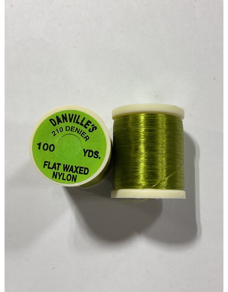 (FWS060) DANVILLE'S FLAT WAXED NYLON, 210 DENIER LIGHT OLIVE - All ...