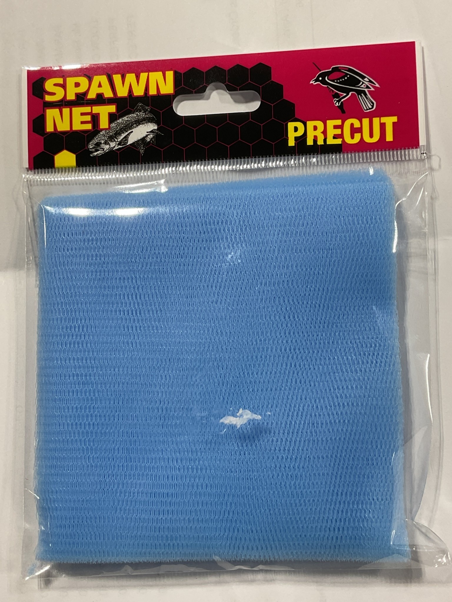REDWING PRECUT SPAWN NET 4" SQUARE SKY BLUE - All Seasons Sports, Inc