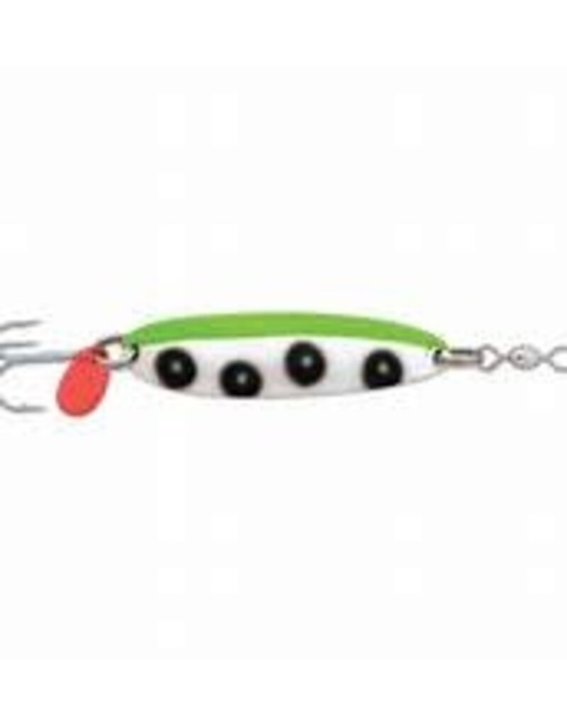 LUHR-JENSEN KROCODILE SPOON 1/2OZ Flo. Chart / Green UV - All Seasons ...