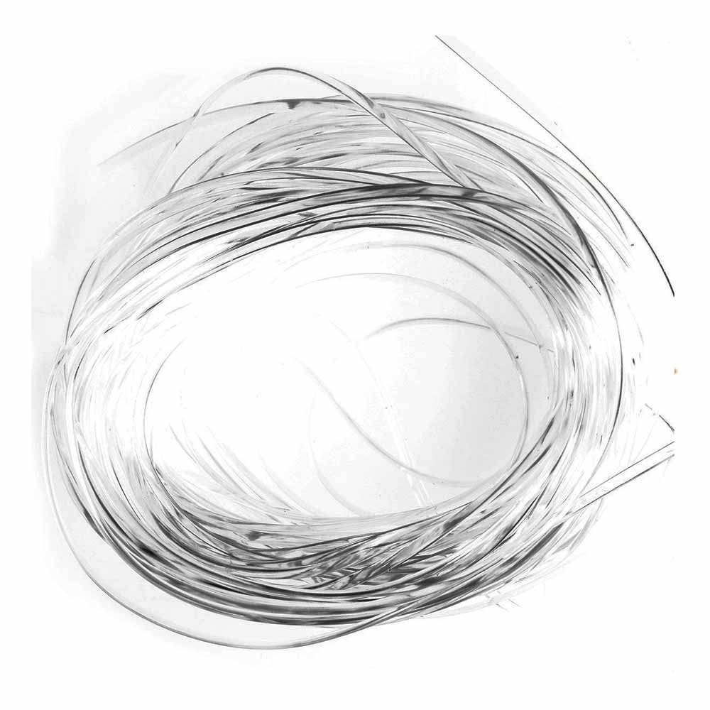 (VOM000) VINYL ROUND RIB, MEDIUM CLEAR - All Seasons Sports, Inc