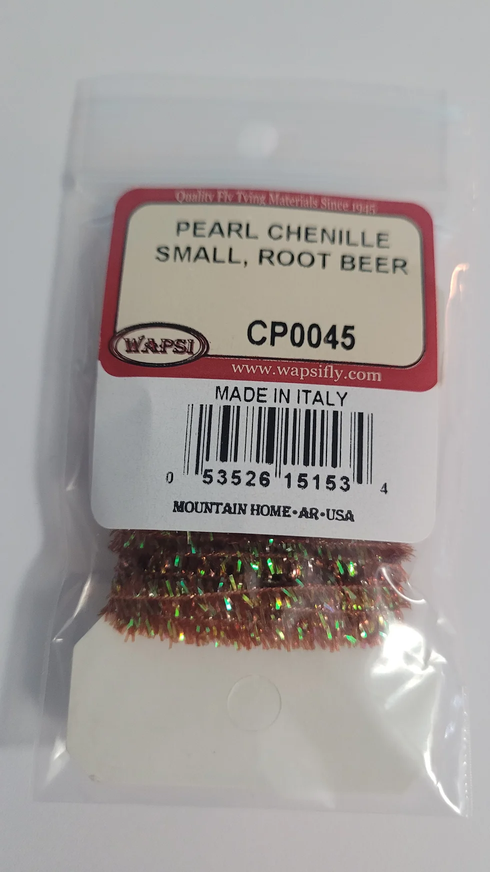 (CP0045) PEARL CHENILLE SMALL, ROOT BEER - All Seasons Sports, Inc