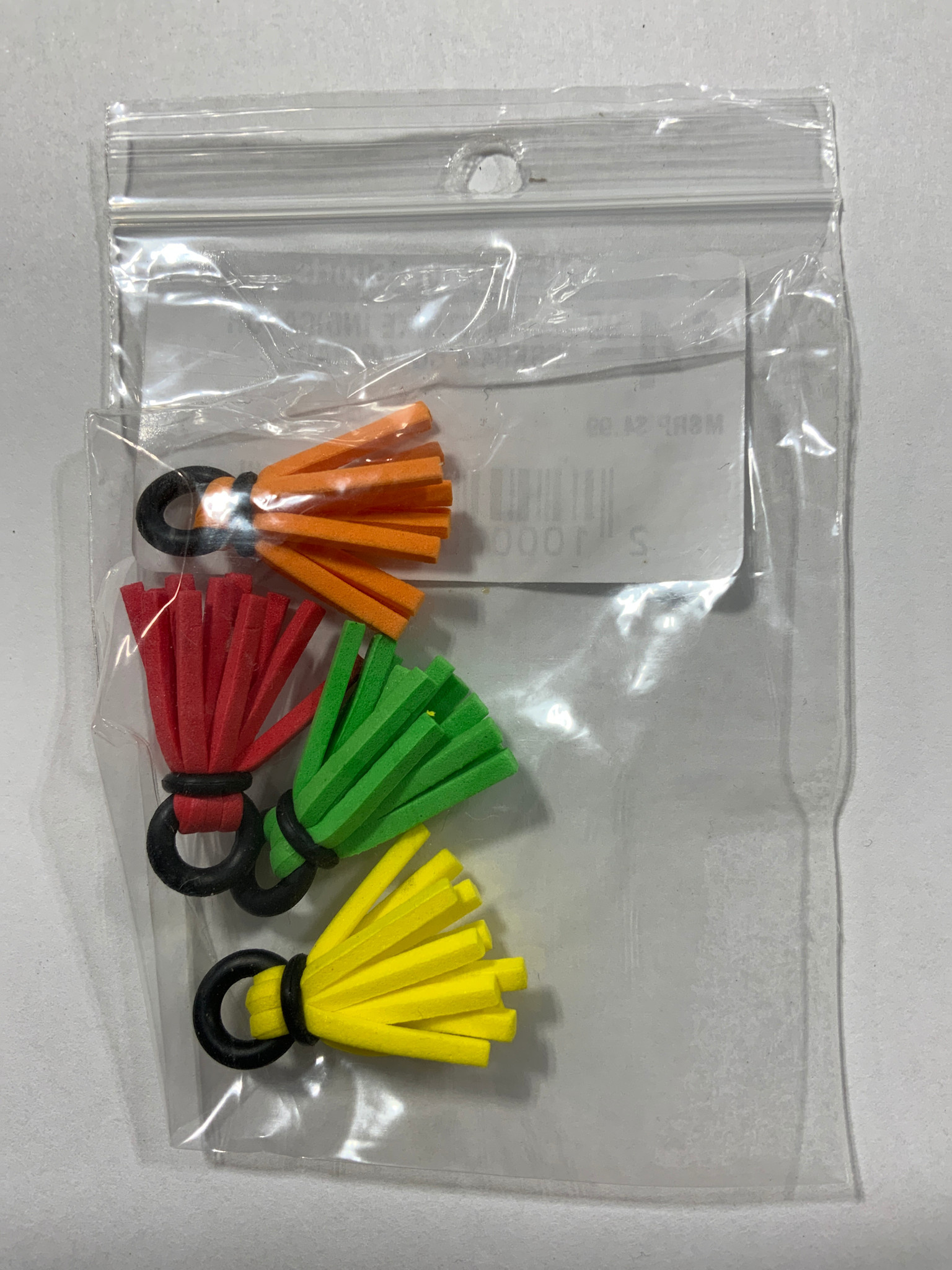 FOAM STRIKE INDICATOR FSK04 4 COLOR/BAG - All Seasons Sports, Inc