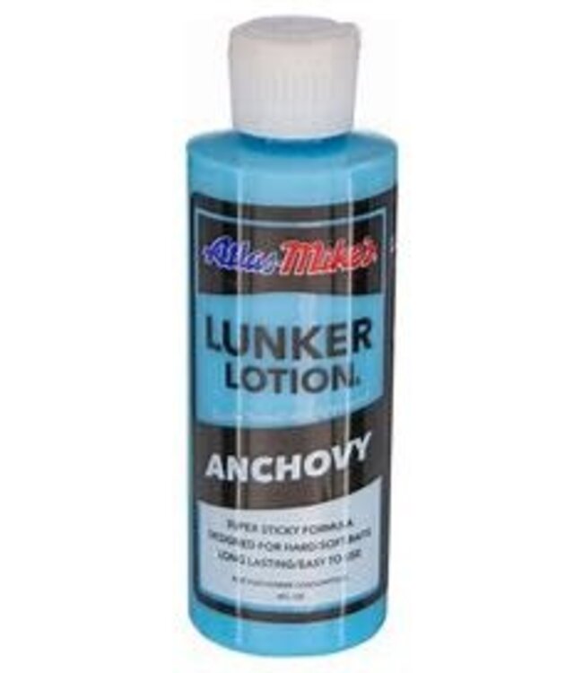 ATLAS MIKE'S LUNKER LOTION ANCHOVY 4oz - All Seasons Sports, Inc
