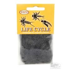 LIFE CYCLE DUBBING CADDIS GRAY - All Seasons Sports, Inc
