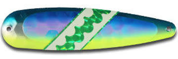 WARRIOR LURES (ST157N) WARRIOR LURES TROLLING SPOON STANDARD ELITE BLUE ...
