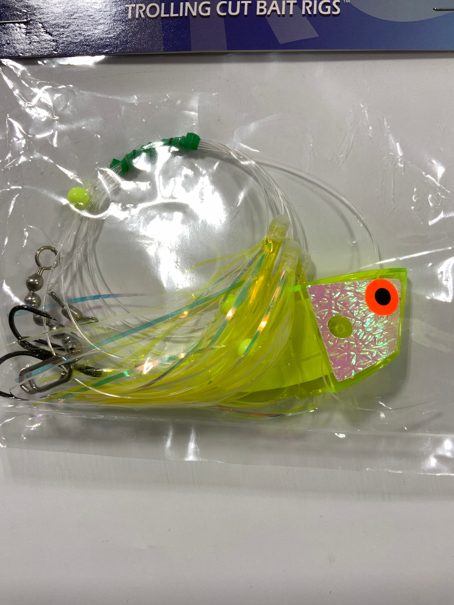 GRC Trolling Flies GRC TOURNAMENT TROLLING CUT BAIT RIG SECRET FI GLOW ...