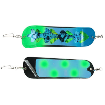 Gibbs-Delta Tackle STINGER 8" FLASHER DOTTED BOMB UV (FishUSA Exclusive ...