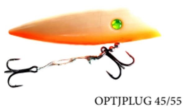 OPTI TACKLE OPTI J-PLUG - 5" - GHOST - All Seasons Sports, Inc