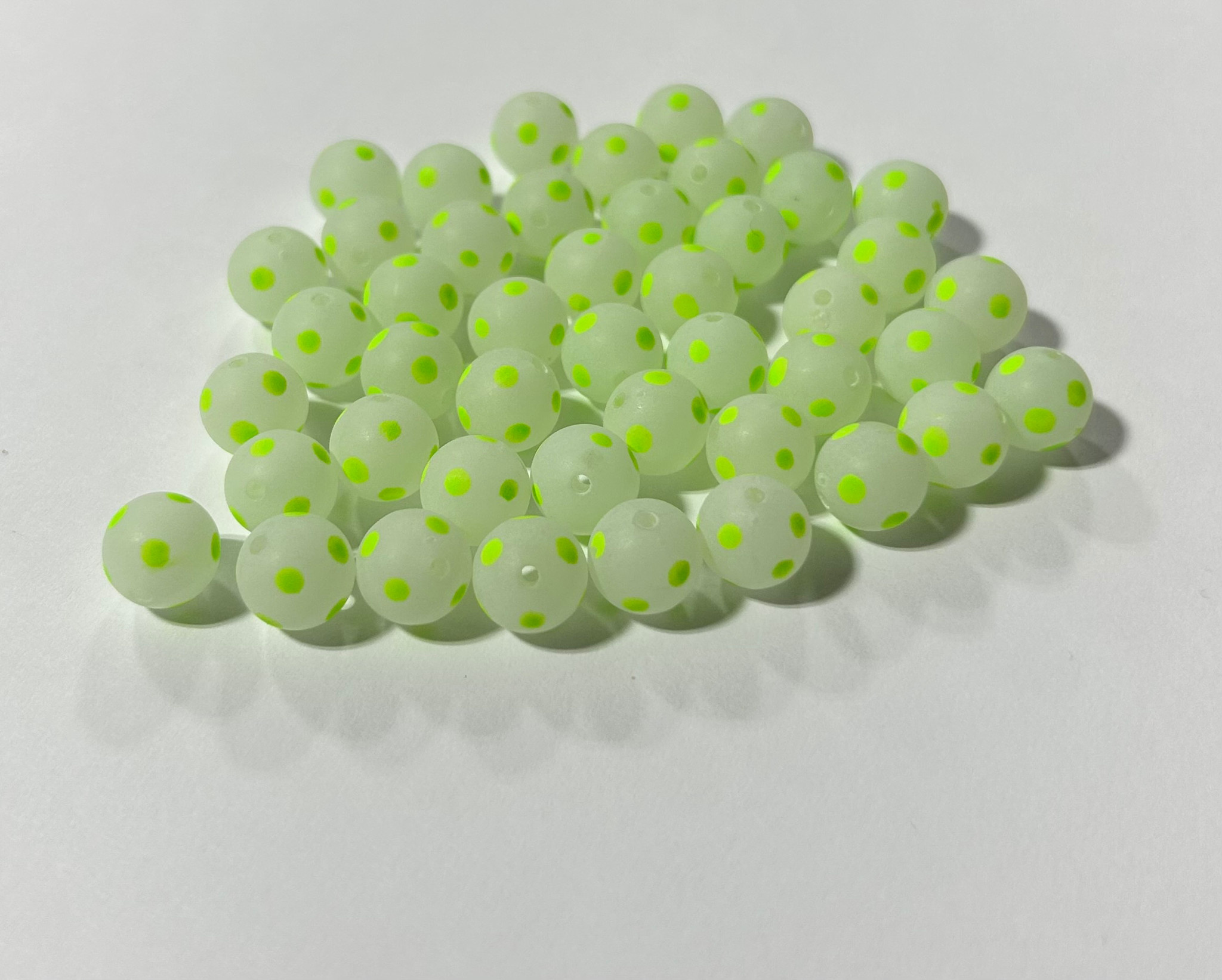 Salmon River Bead CO Glow Soccer Ball Green - All Seasons Sports, Inc