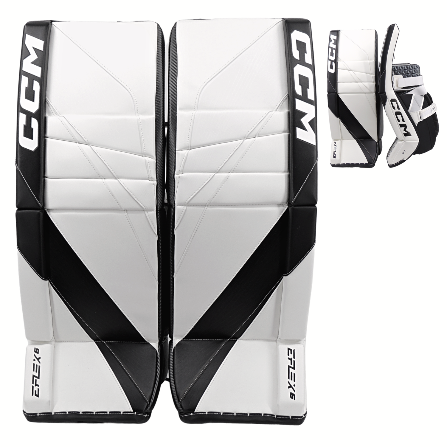 CCM EFLEX 6 Goal Pad SR - Professional Skate Service | Sports Excellence
