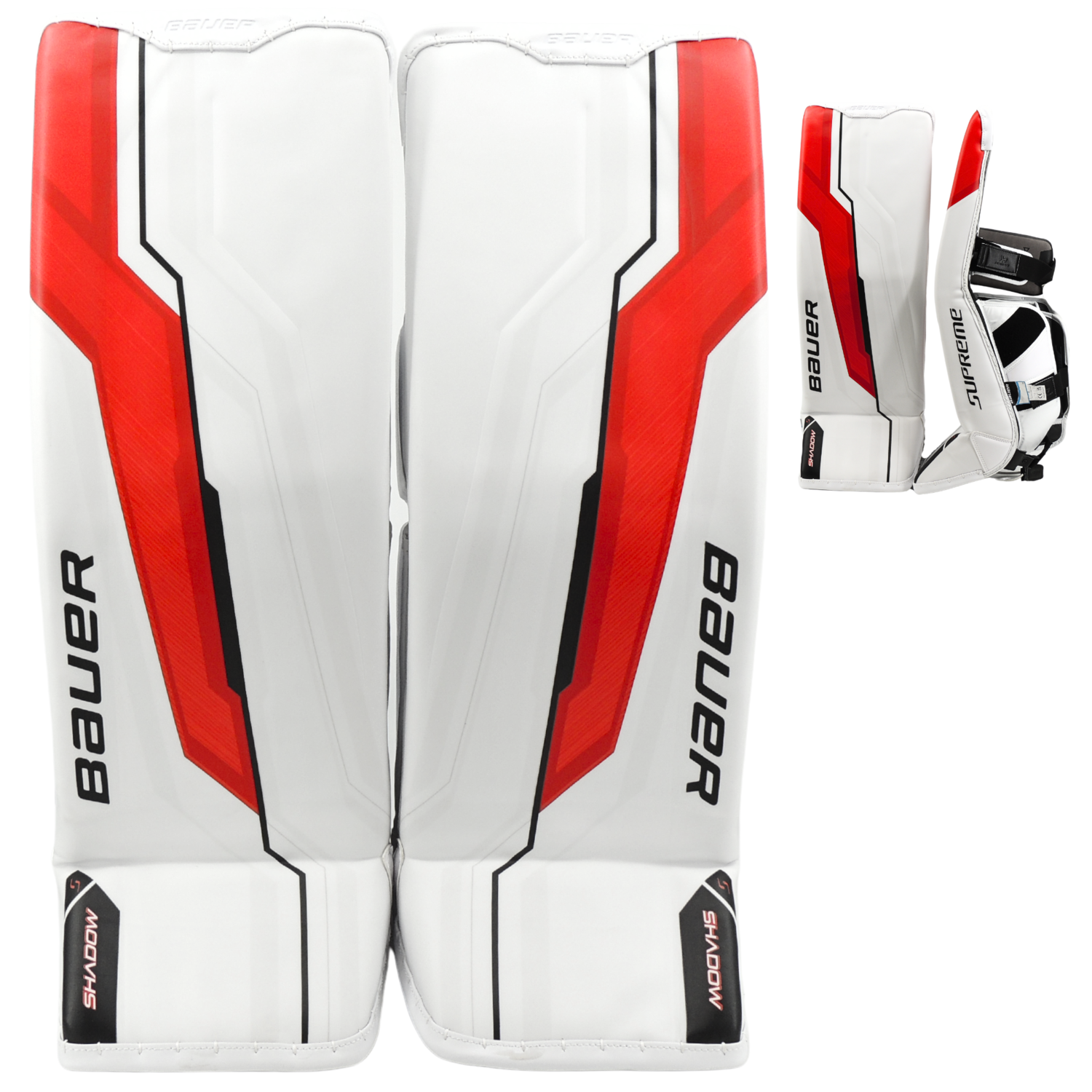 Bauer SHADOW P/C Goal Pad SR - Professional Skate Service | Sports ...