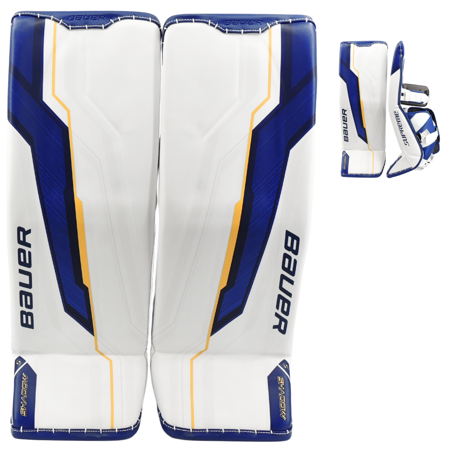 Bauer SHADOW P/C Goal Pad SR - Professional Skate Service | Sports ...