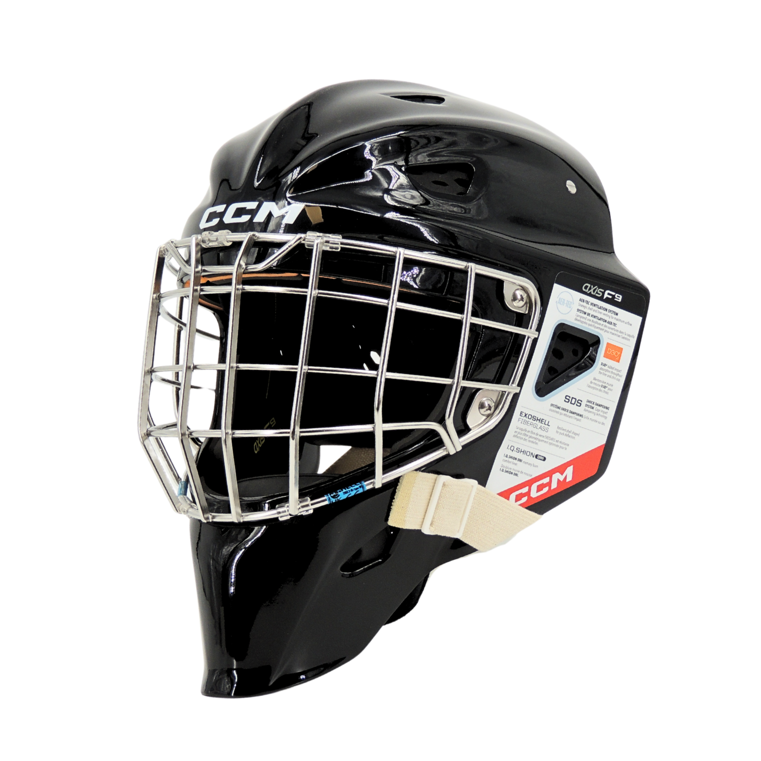 CCM AXIS F9 Goal Mask SR - Professional Skate Service | Sports Excellence