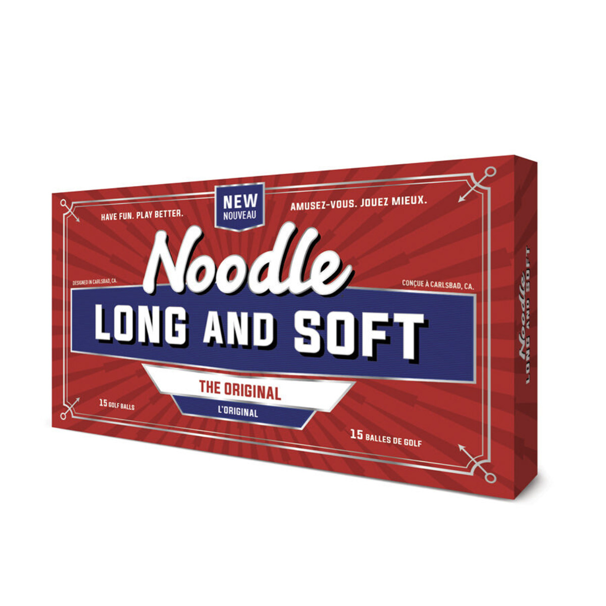 Noodle Long & Soft Golf Balls (15 Ball Pack) - Kapuskasing Golf Club