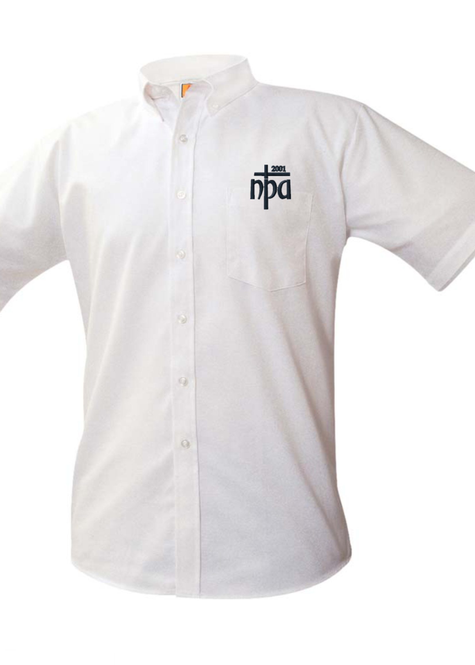 8061 NPA Oxford Shirt SS - The Uniform Store