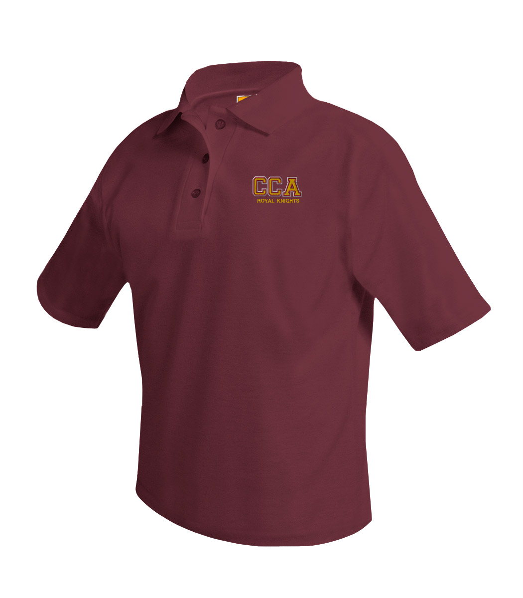 8760 CCA Polo Pique SS - The Uniform Store