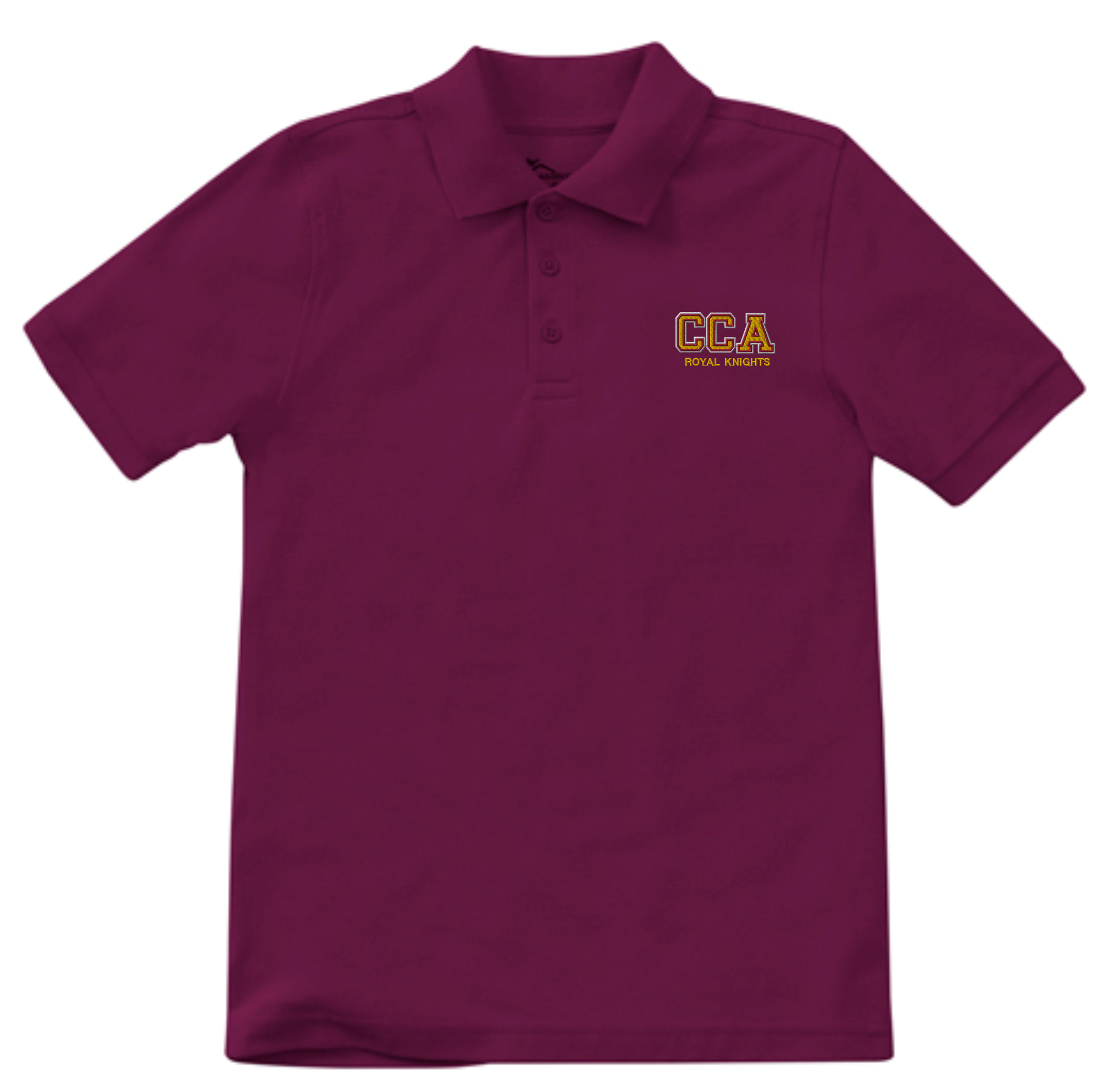 5832 CCA Polo VL Pique SS - The Uniform Store