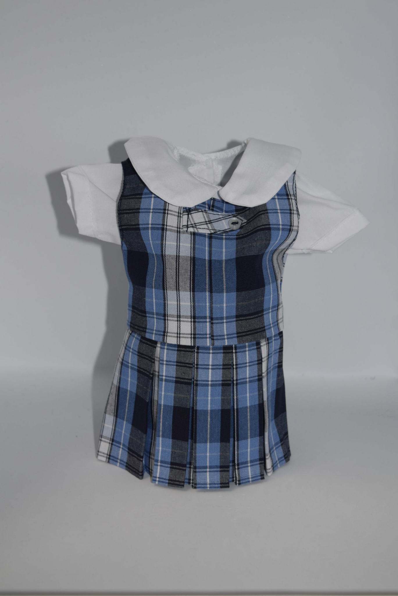 Zip-front Shift doll jumper P76 - The Uniform Store