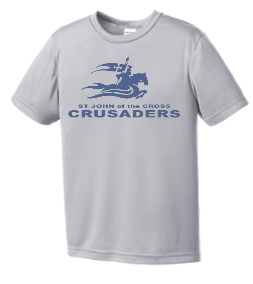 ST350 SJC Dry Fit Tee Silver - The Uniform Store