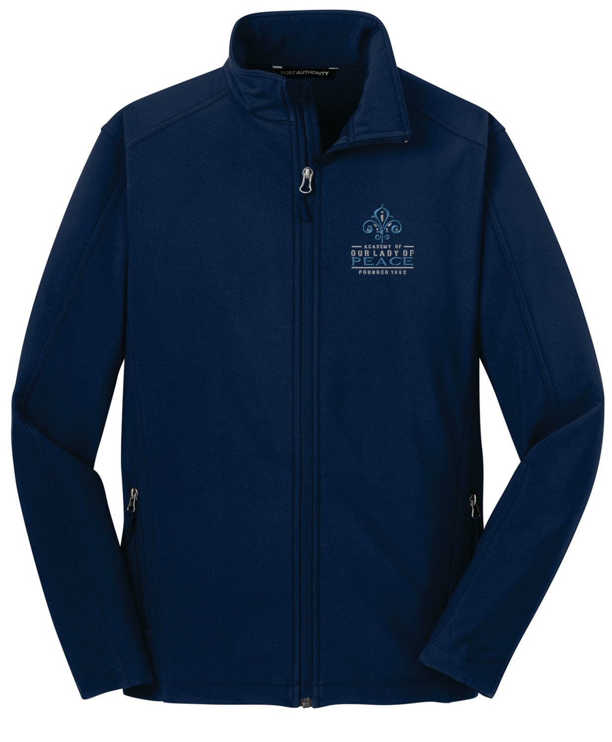 J317 OLP Core Soft Shell Jacket Navy - The Uniform Store