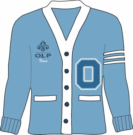 OLP Acrylic Letter Sweater (no decoration) - The Uniform Store