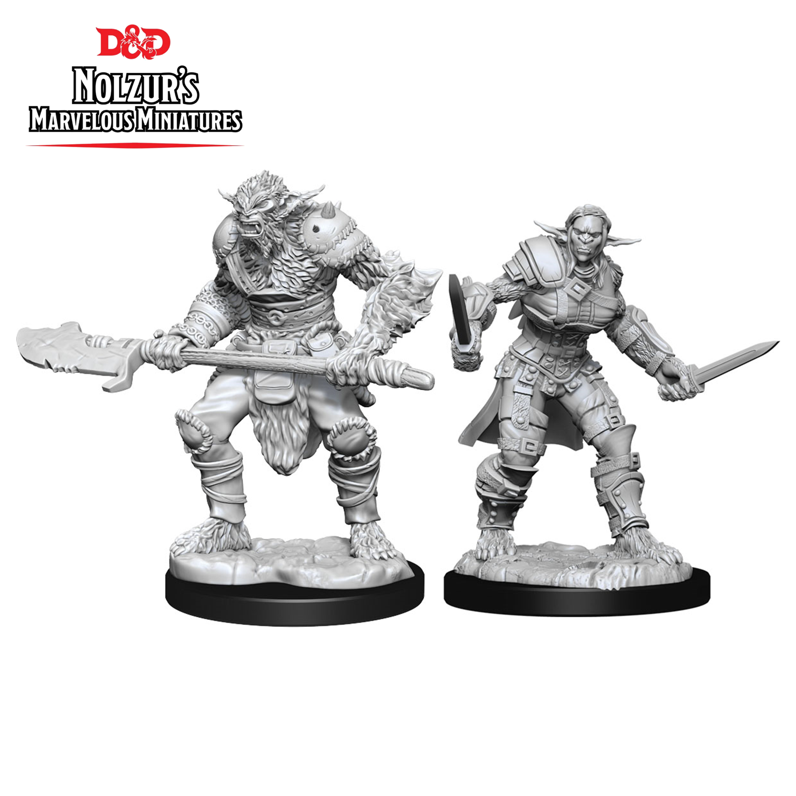 Dungeons and Dragons Nolzur's Marvelous Minis Bugbear Barbarian Male ...