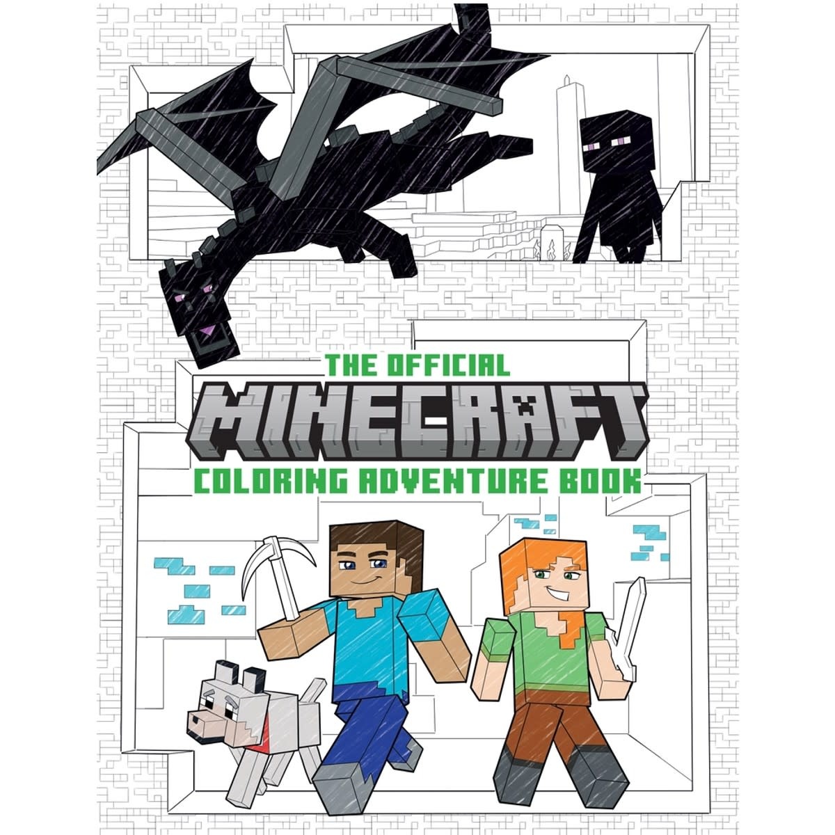 The Official Minecraft Coloring Adventure Book - Guardian Games