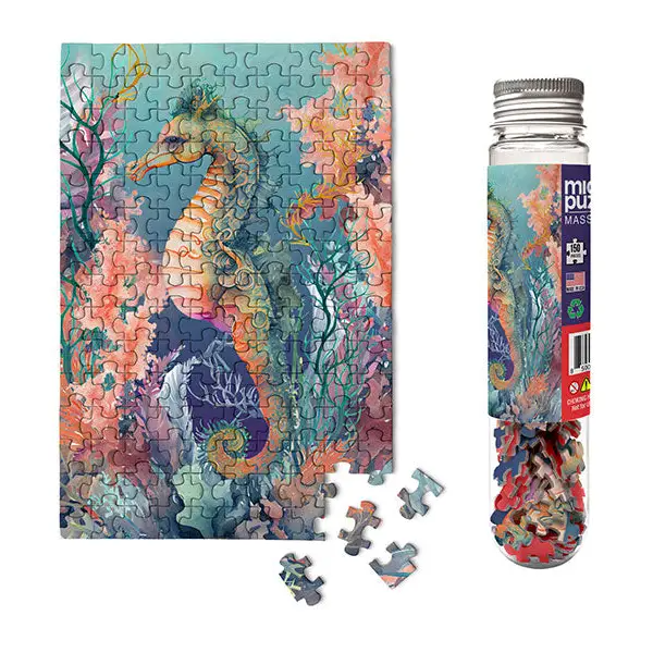 Micro Puzzles Seahorse Marine Life - Guardian Games