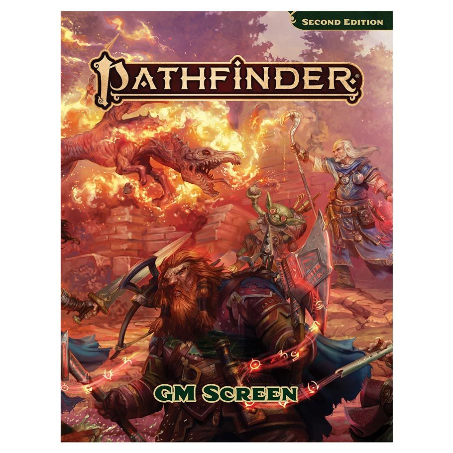Pathfinder 2E GM Core Screen - Guardian Games