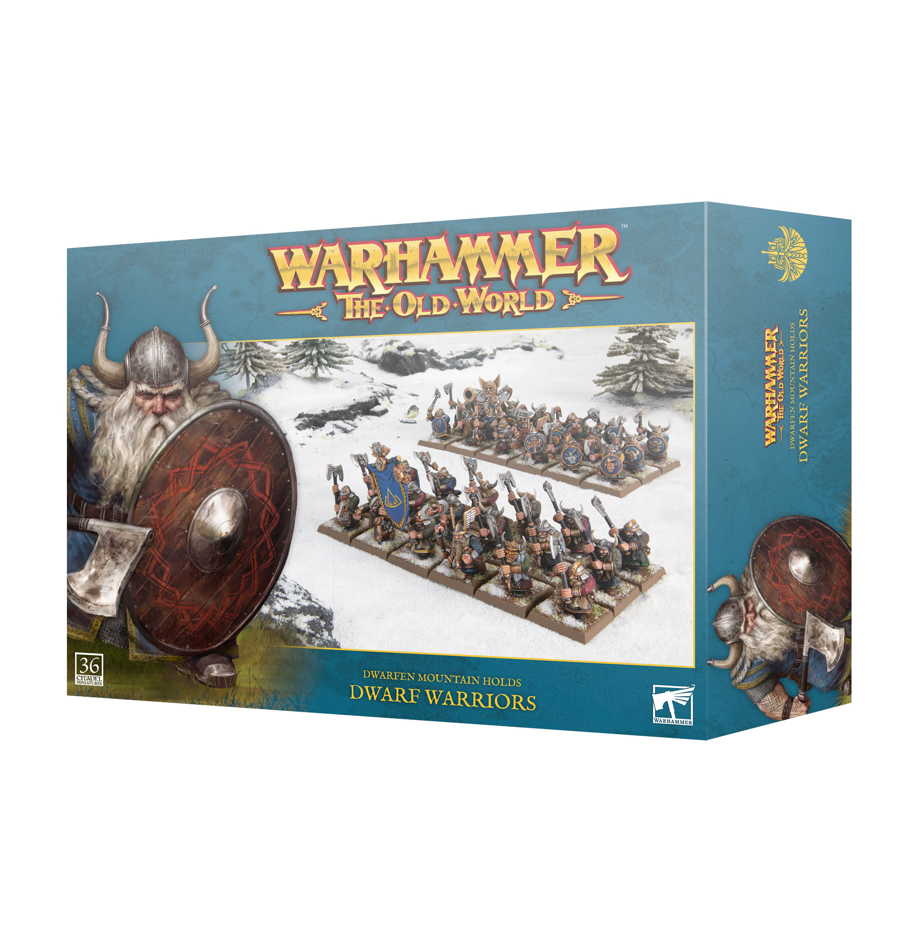 Warhammer The Old World Dwarfen Moutain Holds Dwarf Warriors - Guardian ...