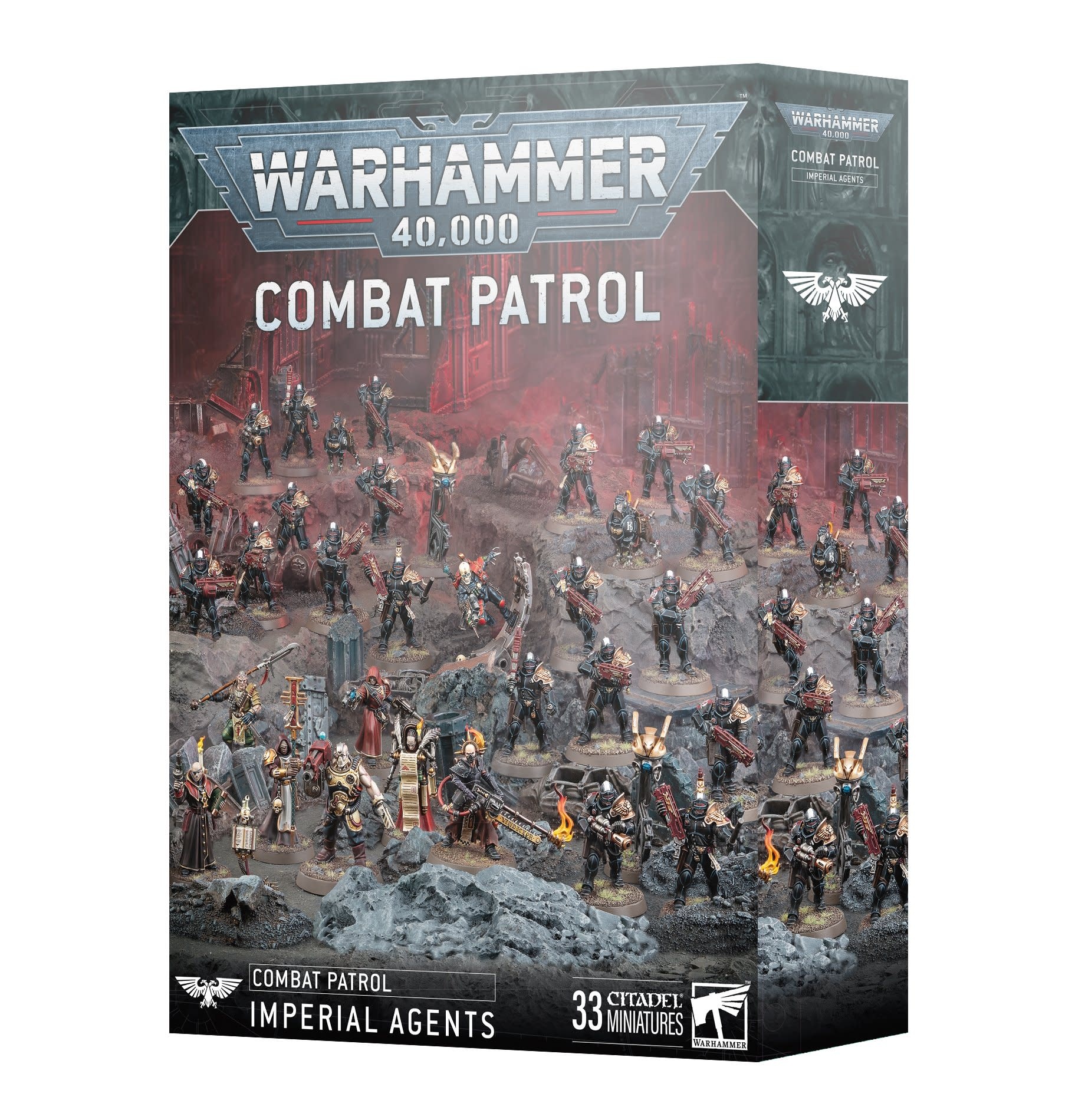 Warhammer 40k Imperium Imperial Agents Combat Patrol - Guardian Games
