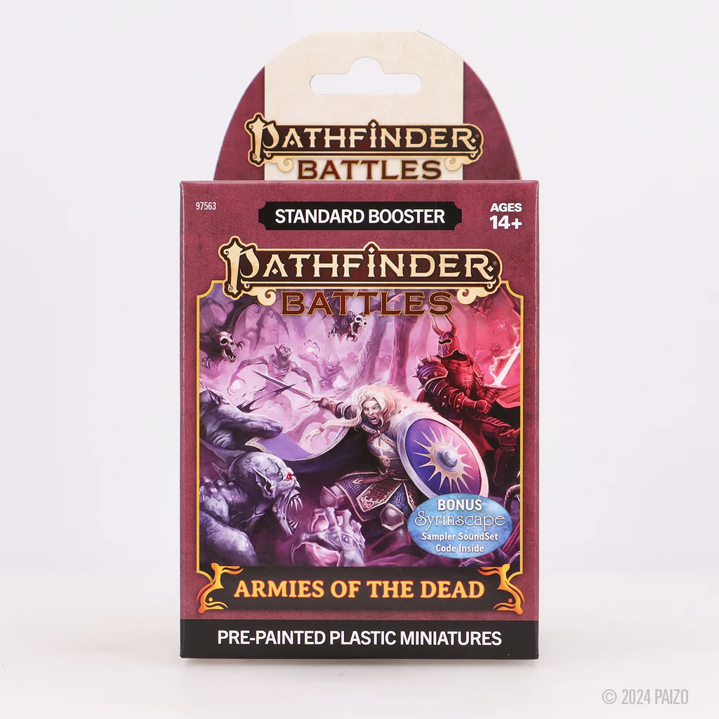 Pathfinder Battles Armies of the Dead Booster PACK - Guardian Games