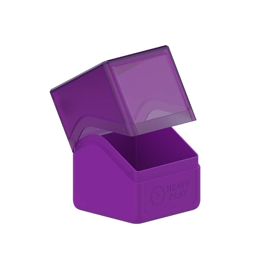 Heavy Play RFG Deckbox 100 DS Bard Purple - Guardian Games