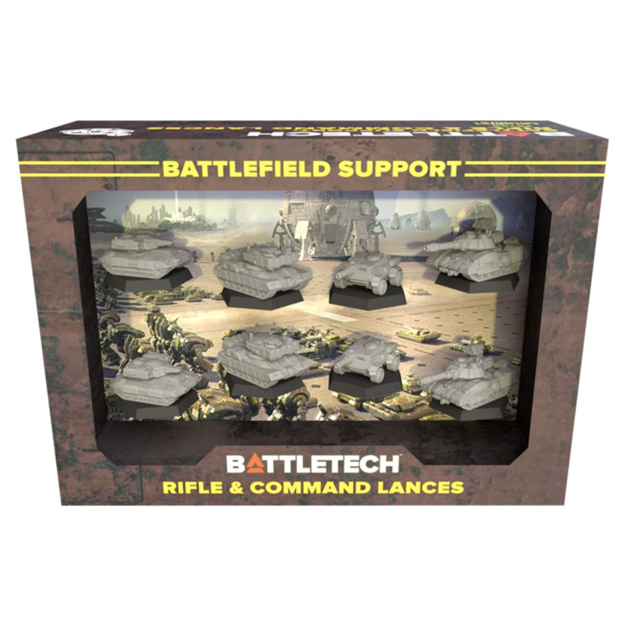 Battletech Mercenaries Force Pack Battlefield Support Rifle and Command ...