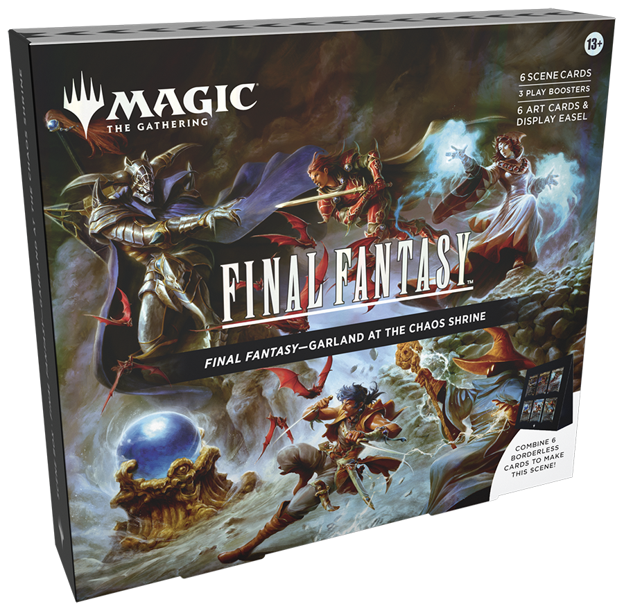 Magic the Gathering Final Fantasy Scene Box Garland at the Chaos Shrine ...