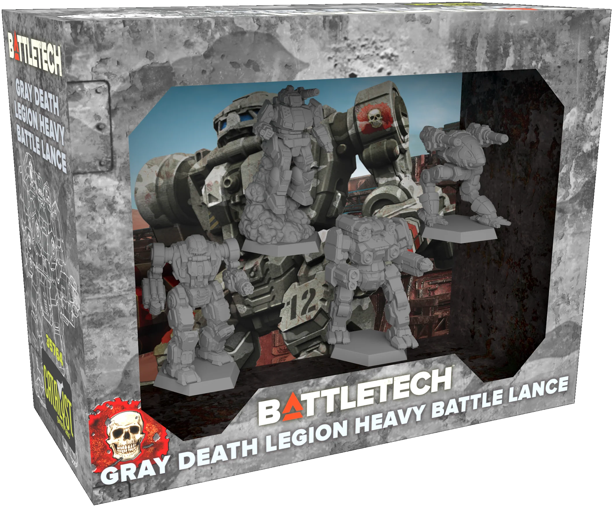 Battletech Gray Death Legion Heavy Battle Lance - Guardian Games