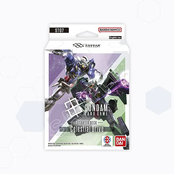 Gundam Card Game Celestial Drive Starter Deck ST07 PACK - Guardian Games