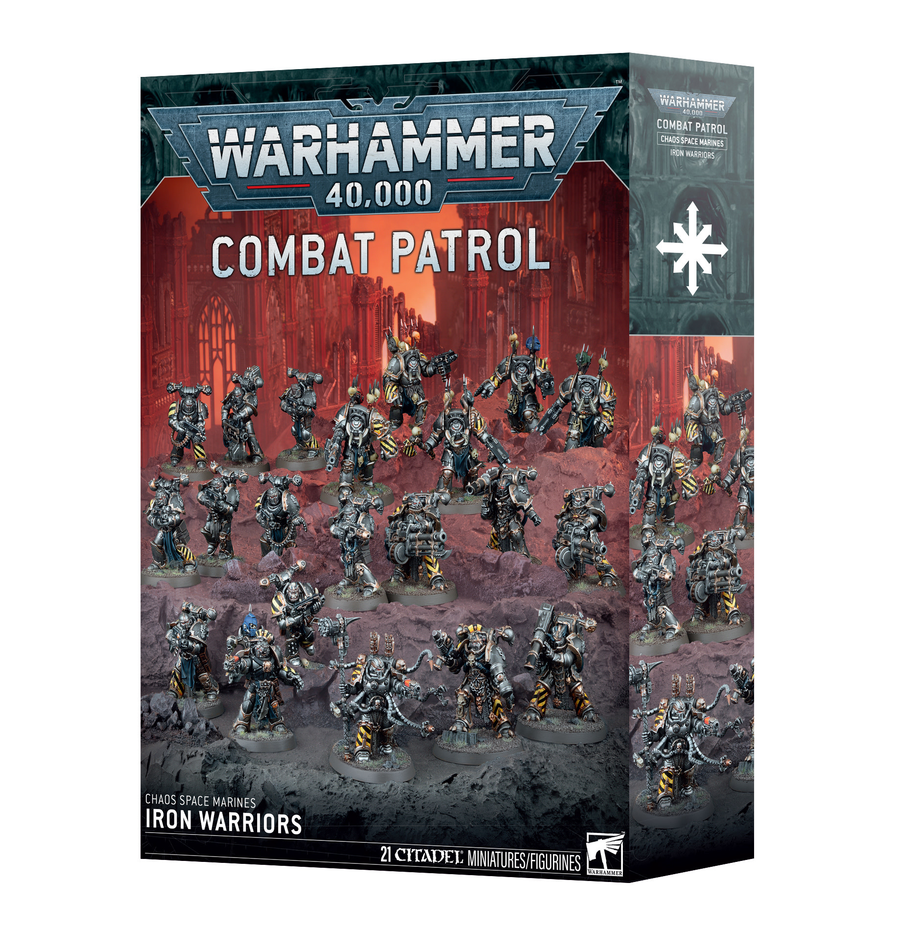 Warhammer 40k Chaos Space Marines Combat Patrol Iron Warriors ...