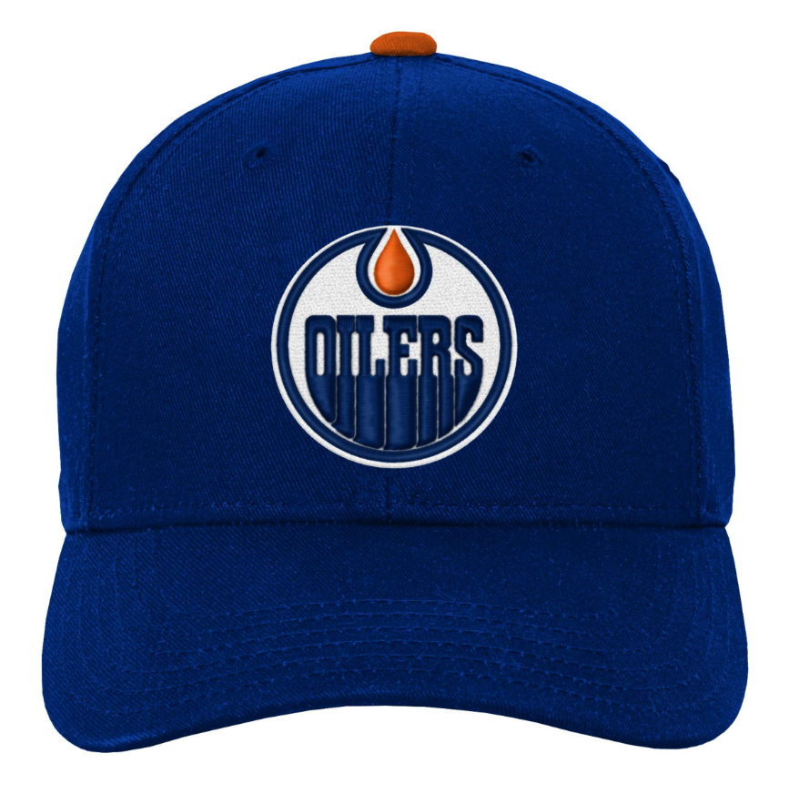 NHL CASQUETTE OILERS PRECURVED SNAP YOUTH - Ambiance Sports