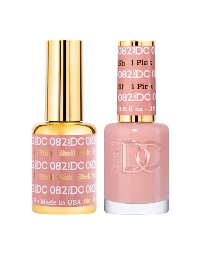 DND | DC 082 SHELL PINK - Lucky Nail Supply