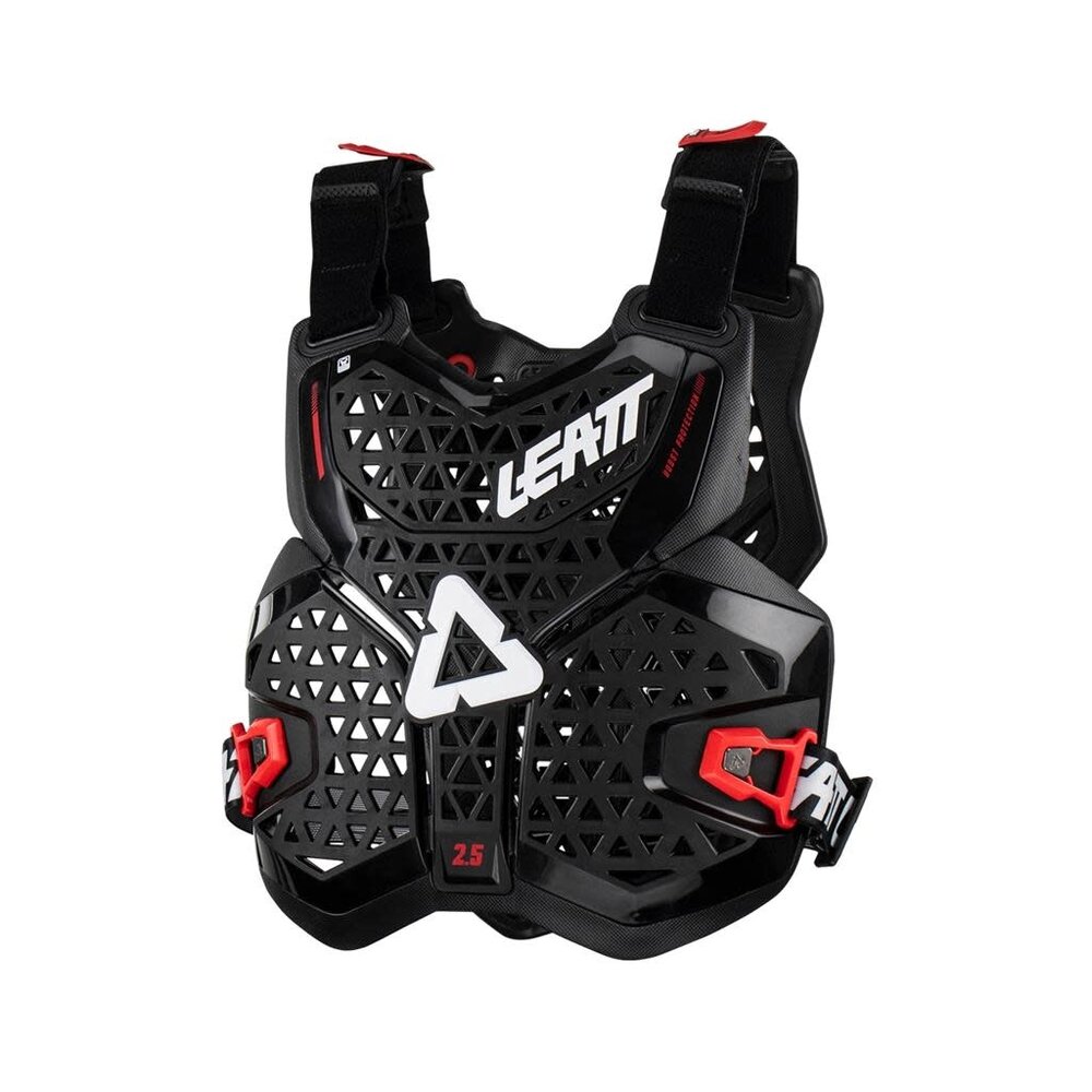 LEATT PROTECTION ARMOUR CHEST PROTECTOR 2.5 BLACK O/S - Vélo Plein Air ...