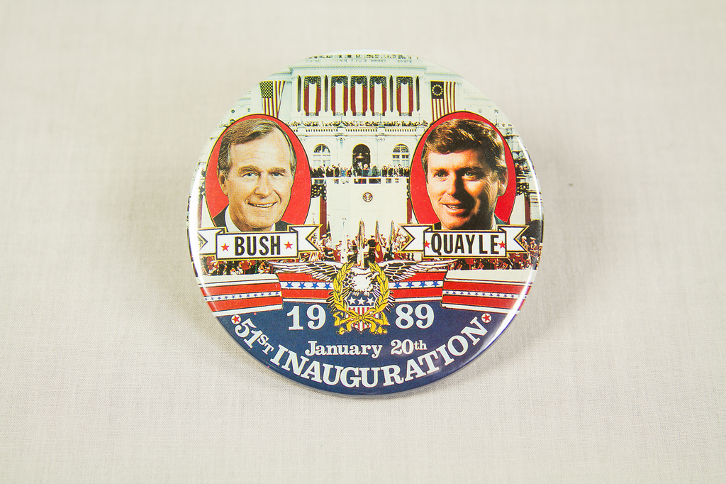 GHW BUSH QUAYLE 1989 INAUGURATION - The Store at LBJ
